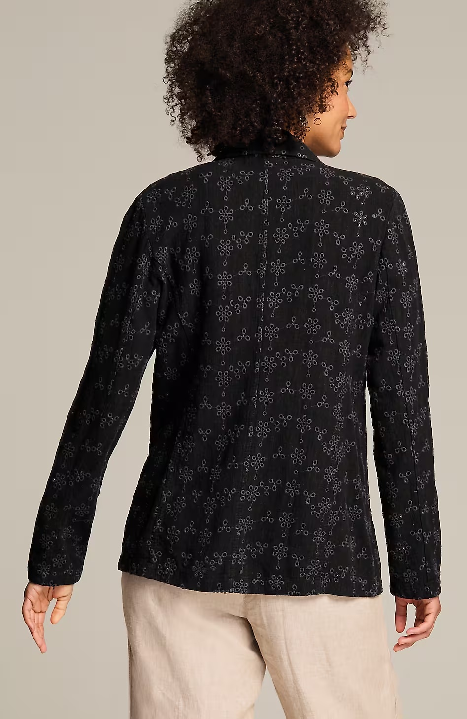 Easy Eyelet Blazer - Refresh Your Wardrobe With New J.Jill Women's Clothing