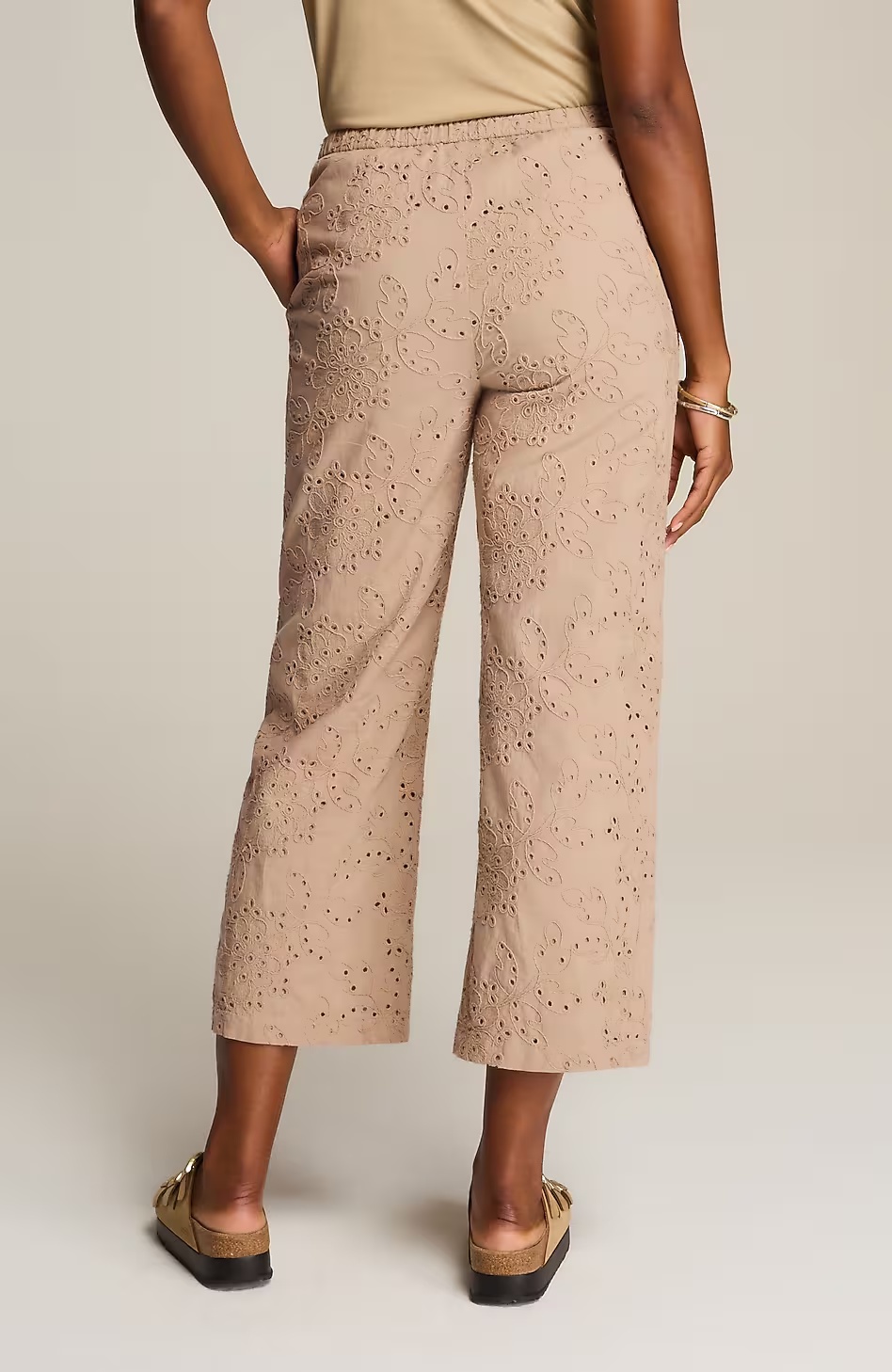 Pure Jill Eyelet Wide-Leg Crops - Refresh Your Wardrobe With New J.Jill ...
