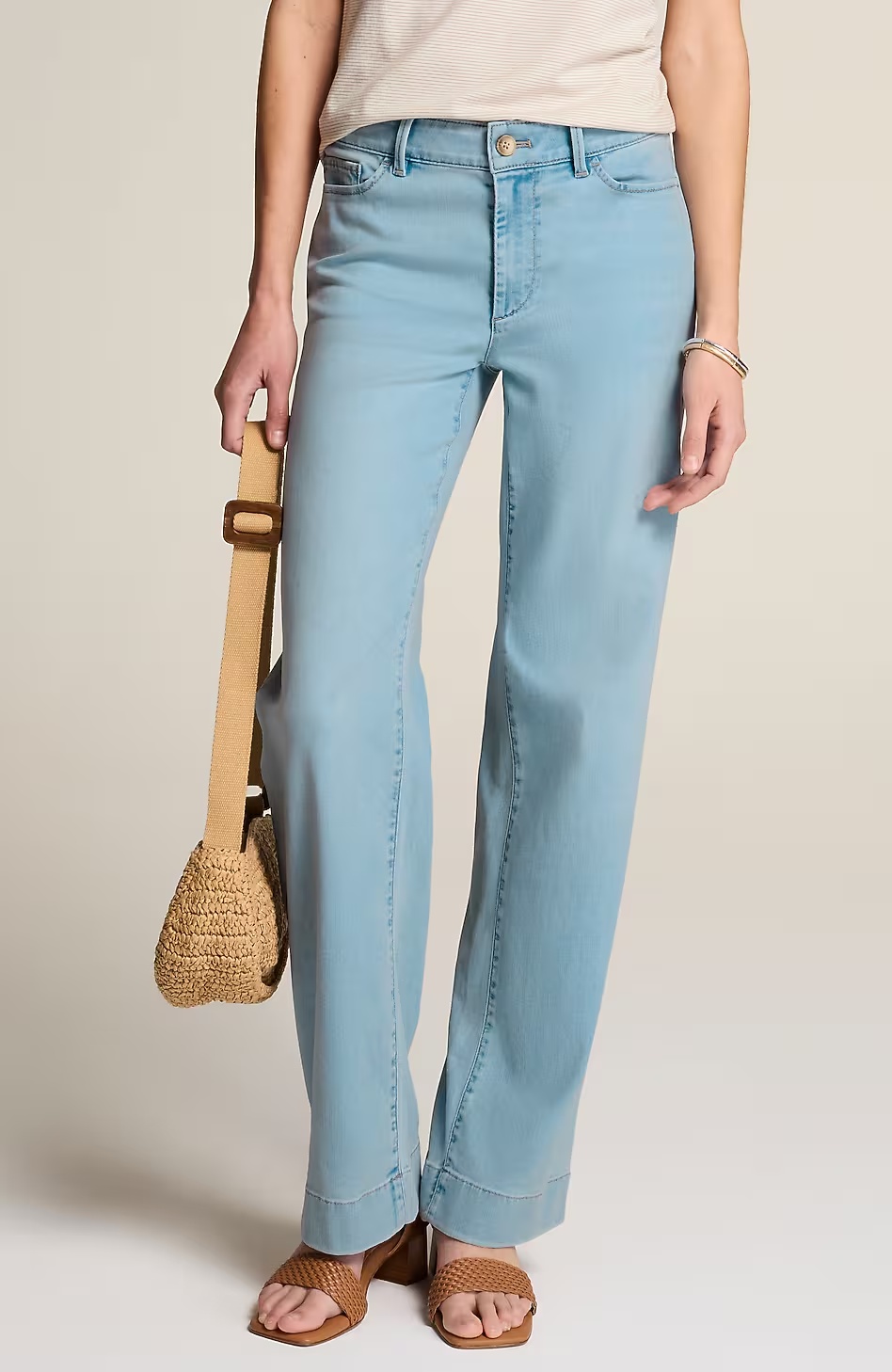 Lightweight Indigo Wide-Leg Jeans - Refresh Your Wardrobe With New J ...