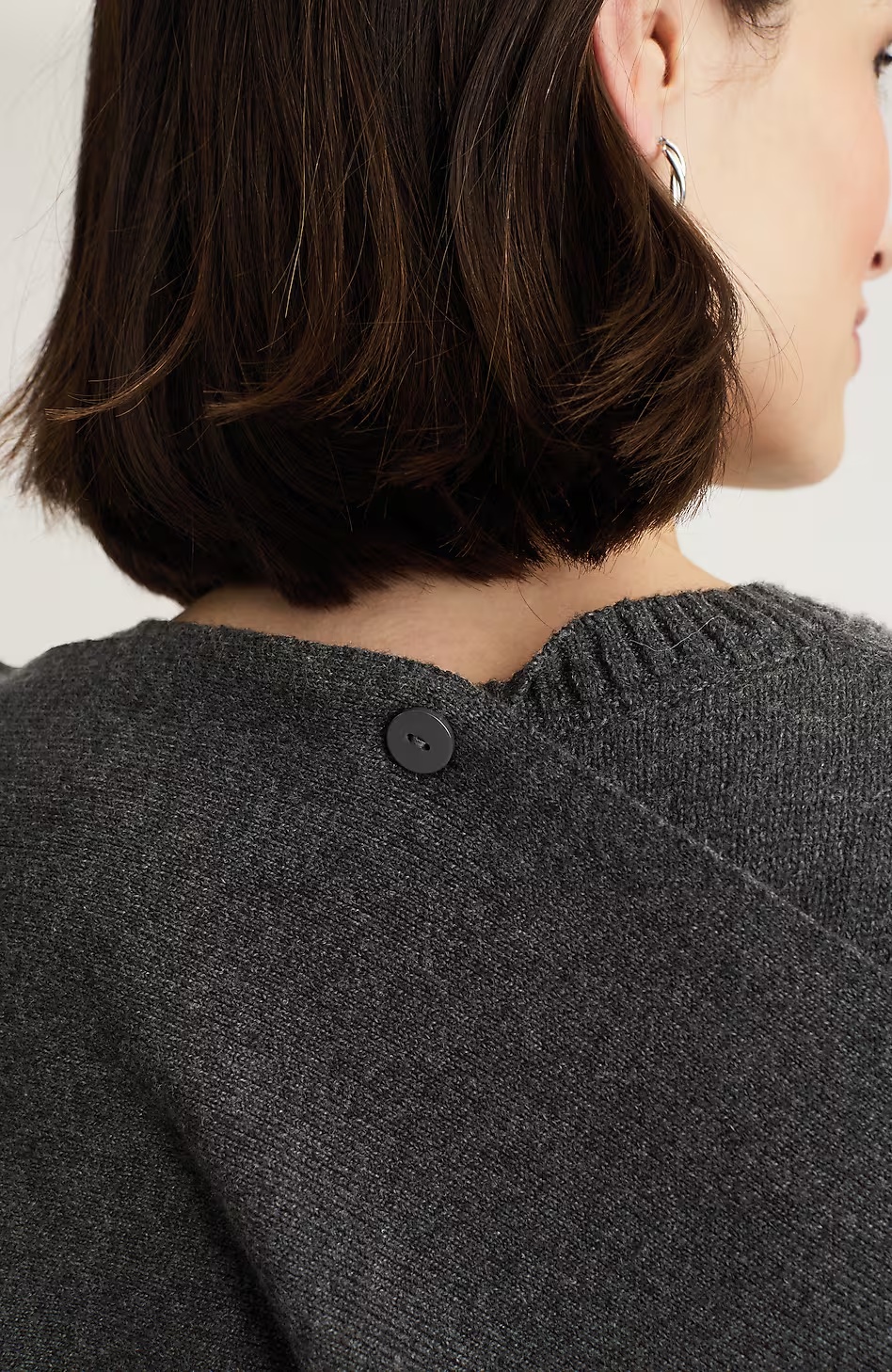 Detachable-Scarf Crew-Neck Sweater - Refresh Your Wardrobe With New J ...