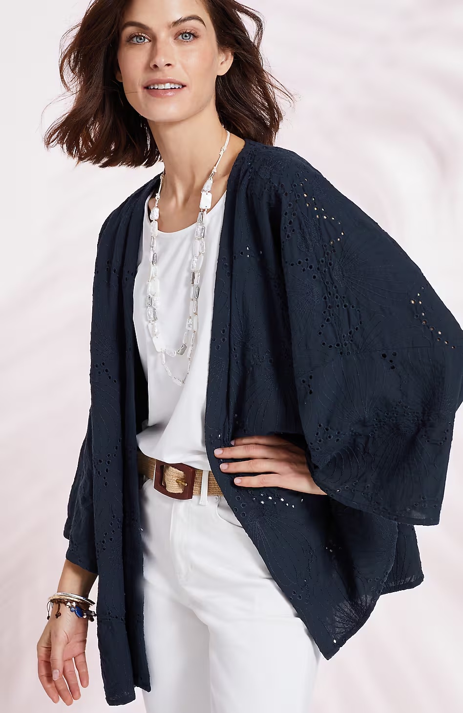 Breezy Eyelet Jacket - Refresh Your Wardrobe With New J.Jill Women's ...